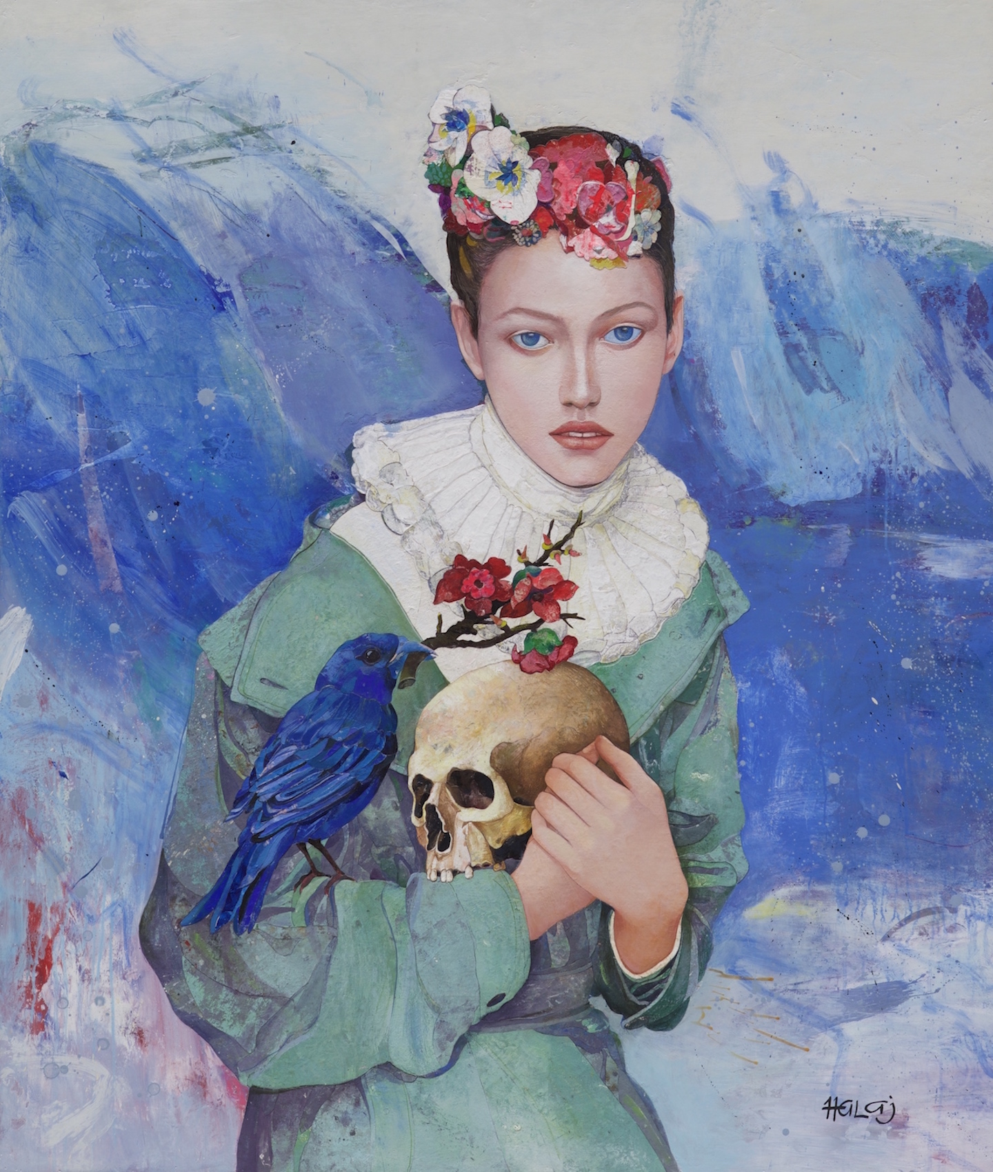 Blue Bird | Minas Halaj Art