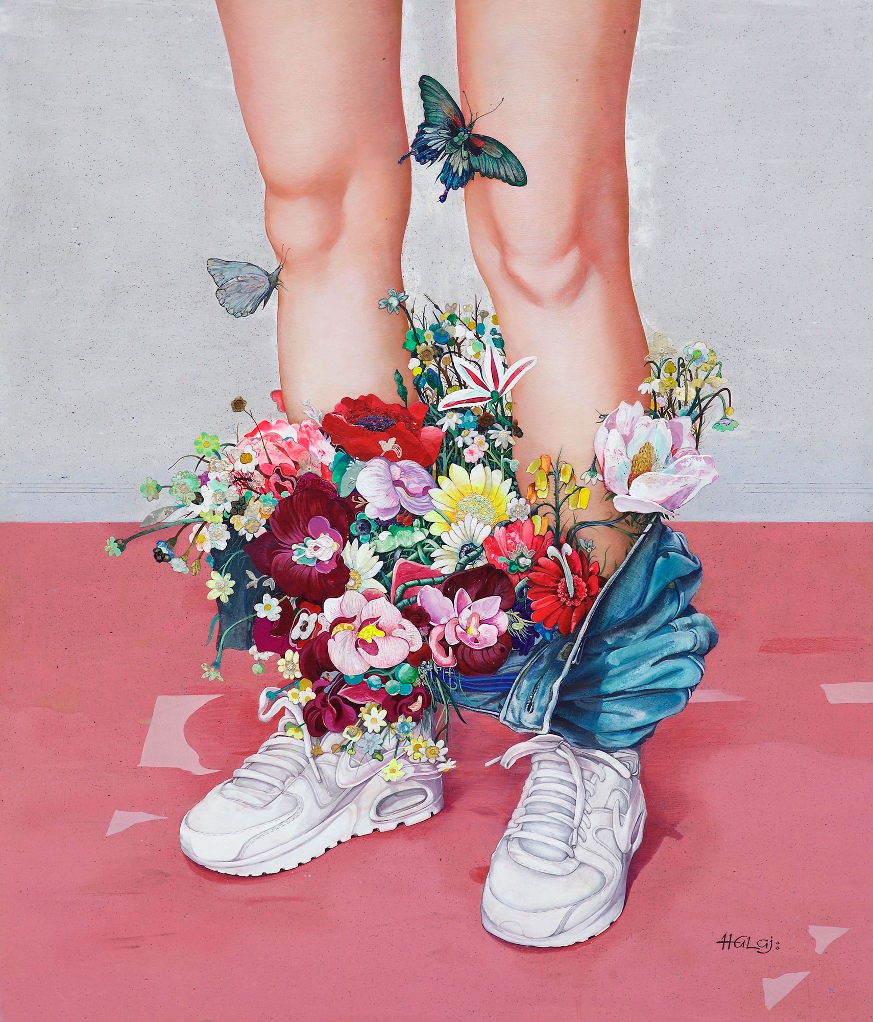 Floral Mind # 56 | Minas Halaj Art